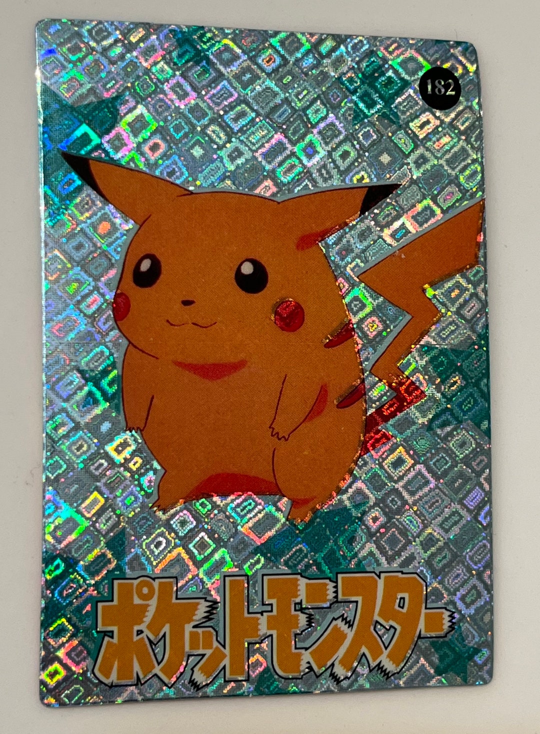 Pikachu Carddass Vending Series Card Pokemon MINT - Etsy