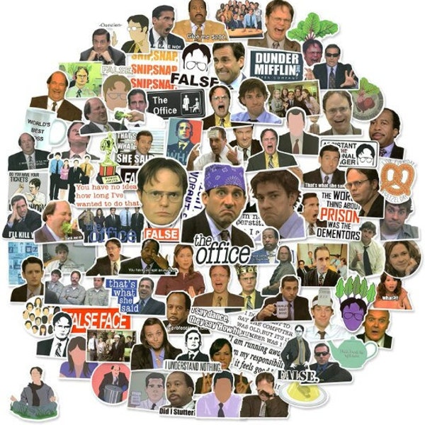 The Office Stickers - Etsy