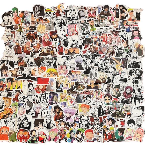 Anime Sticker Pack - Etsy
