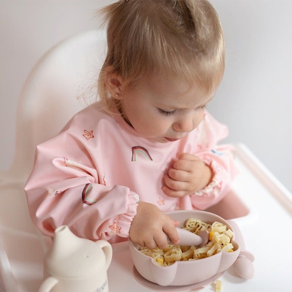 Feeding bibs with sleeves store