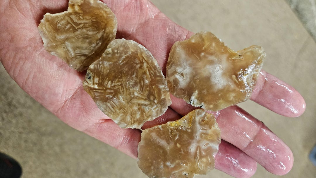 Amber Agate Slab, Beach Agate, Crystal Formations, Carnelian Color - Etsy