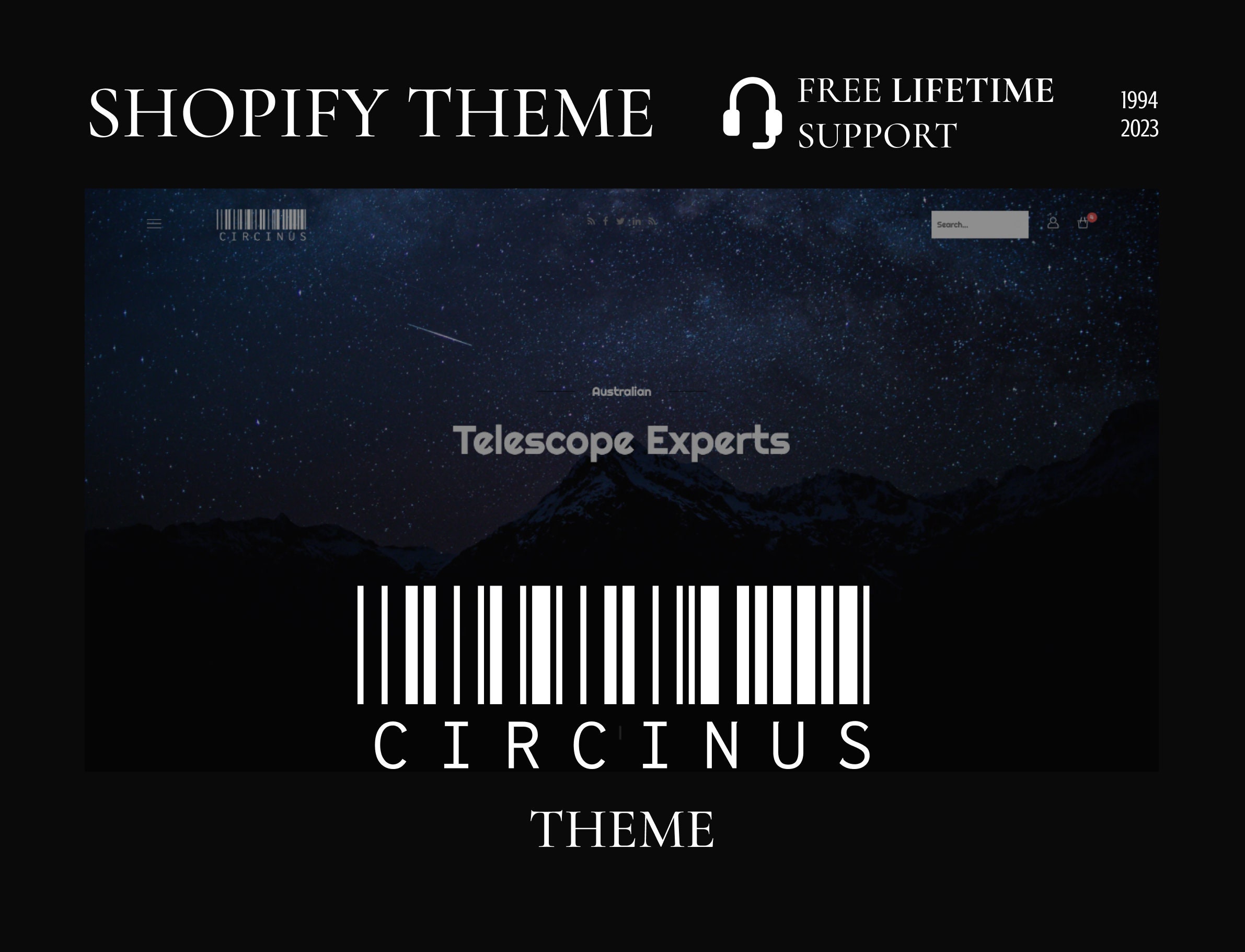 Space Shopify Theme, Ecommerce Branding, Shopify 2.0 Theme Website ...