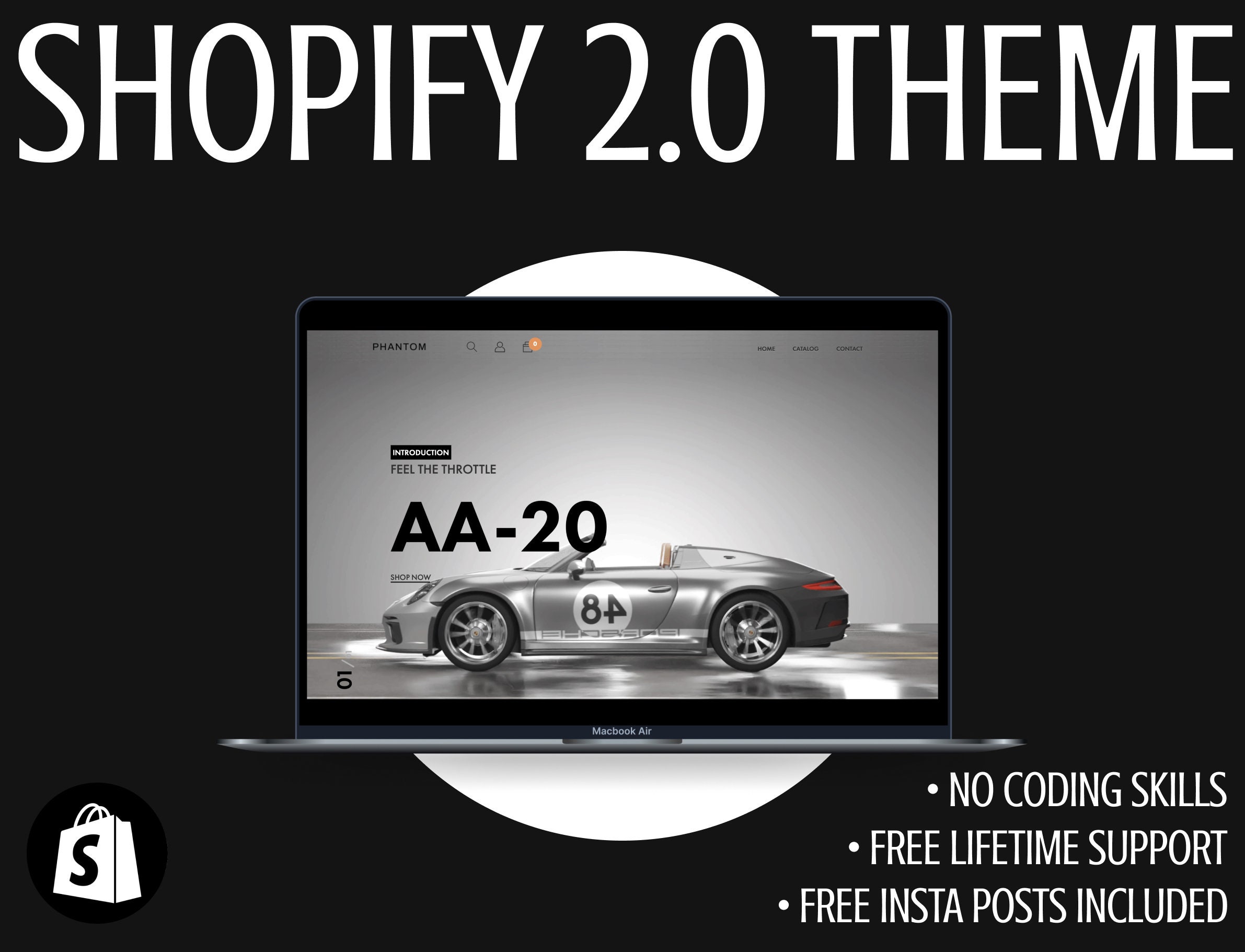 Luxury Shopify Theme, Ecommerce Branding, Shopify 2.0 Theme Website ...
