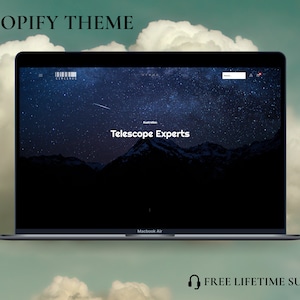 Space Shopify Theme, Ecommerce Branding, Shopify 2.0 Theme Website ...