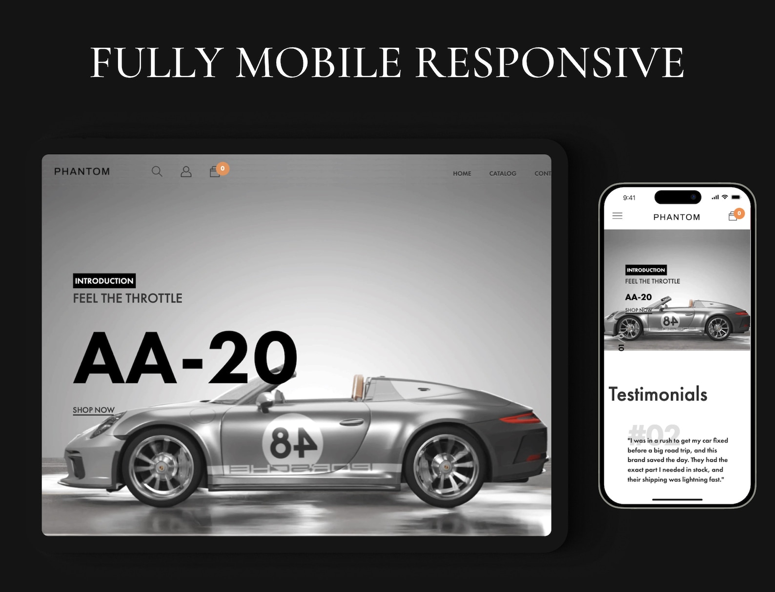 Luxury Shopify Theme, Ecommerce Branding, Shopify 2.0 Theme Website ...