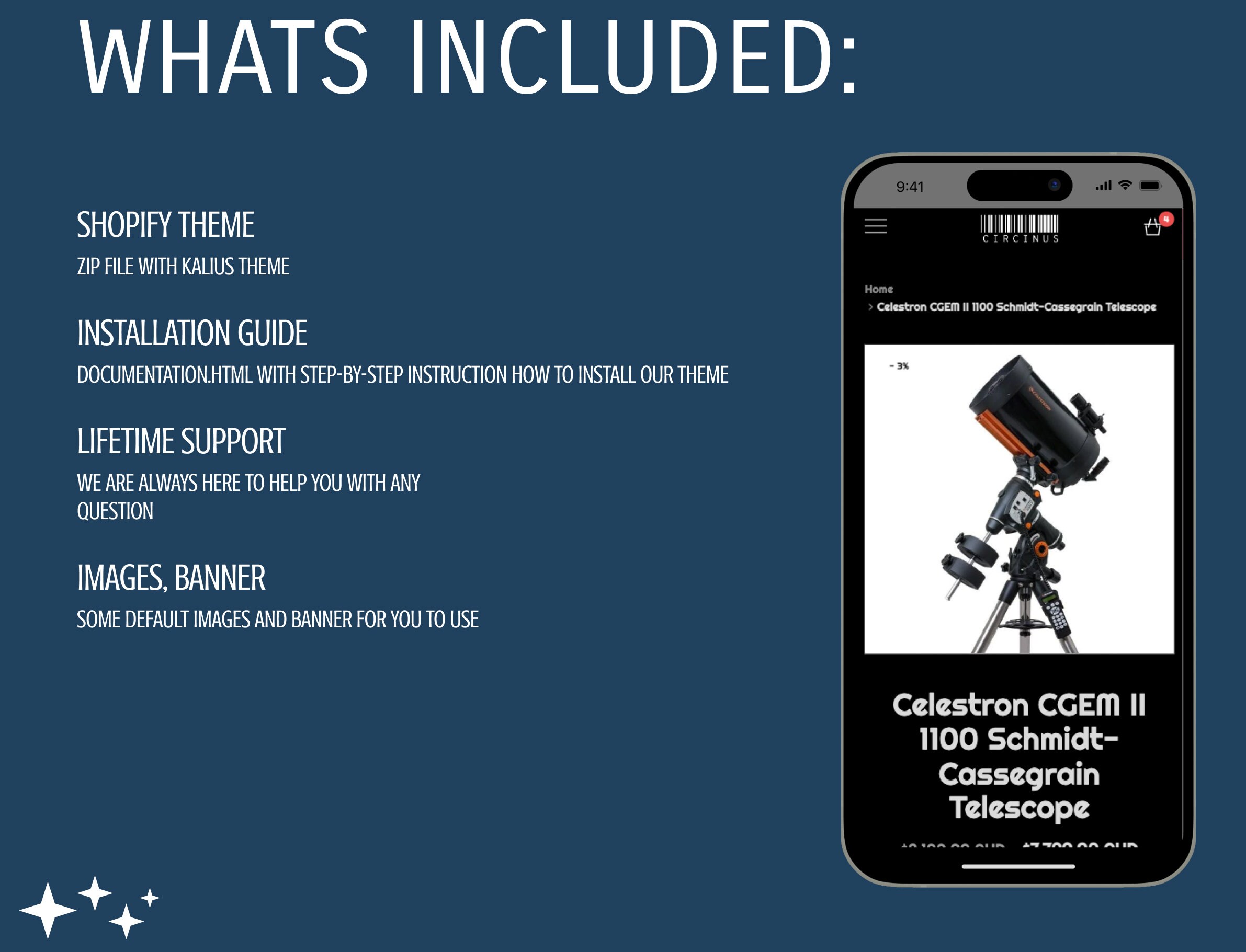 Space Shopify Theme, Ecommerce Branding, Shopify 2.0 Theme Website ...