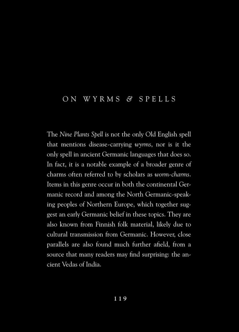 The Nine Plants Spell: Anglo-saxon Plant Animism, Historical Paganism ...