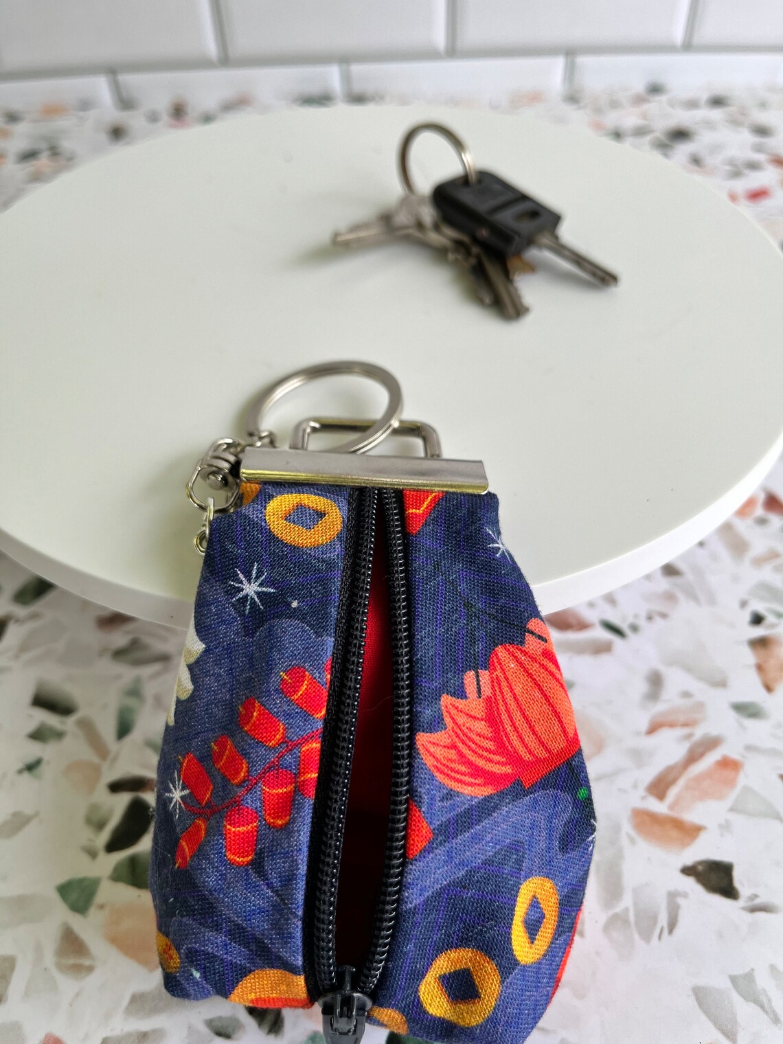 Key Fob Coin Purse Pouch, Keyring, Chinese Dragons, Items Sold ...