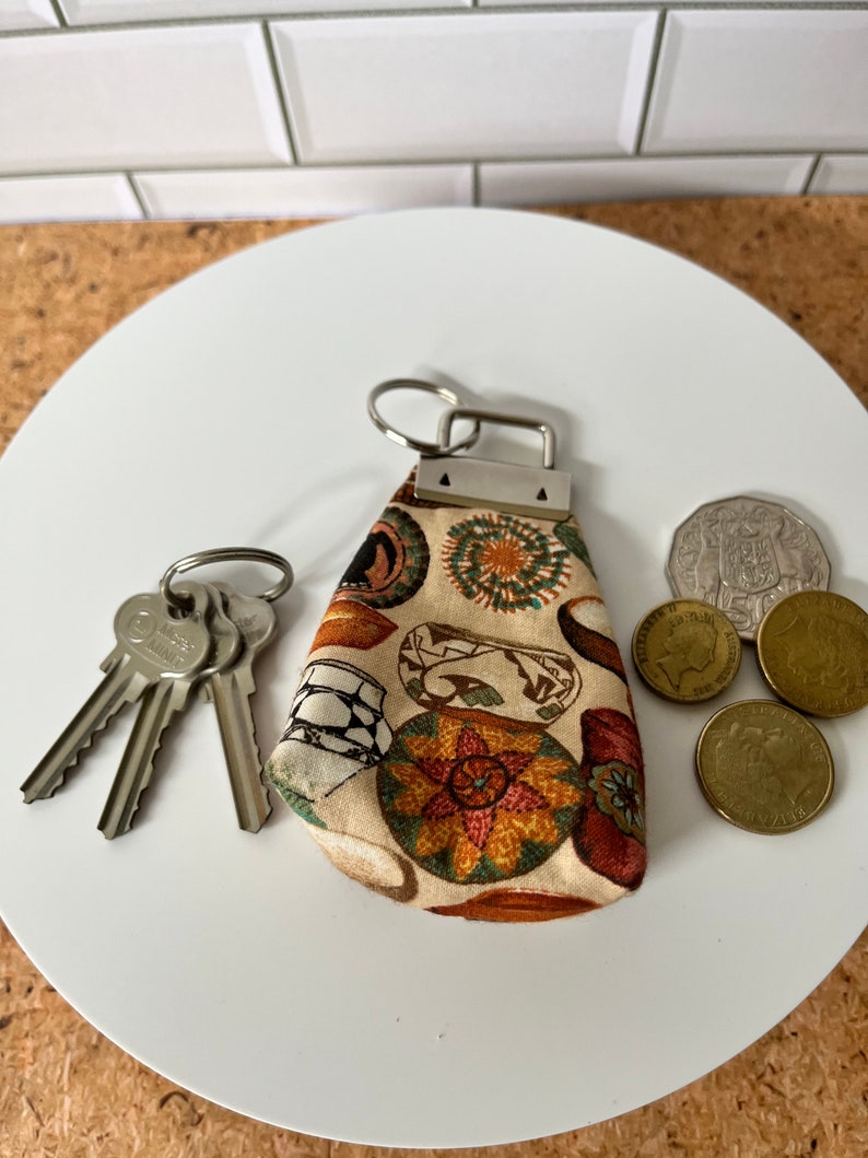 Key Fob Coin Purse Pouch, Keyring, Western Designs, Items Sold ...