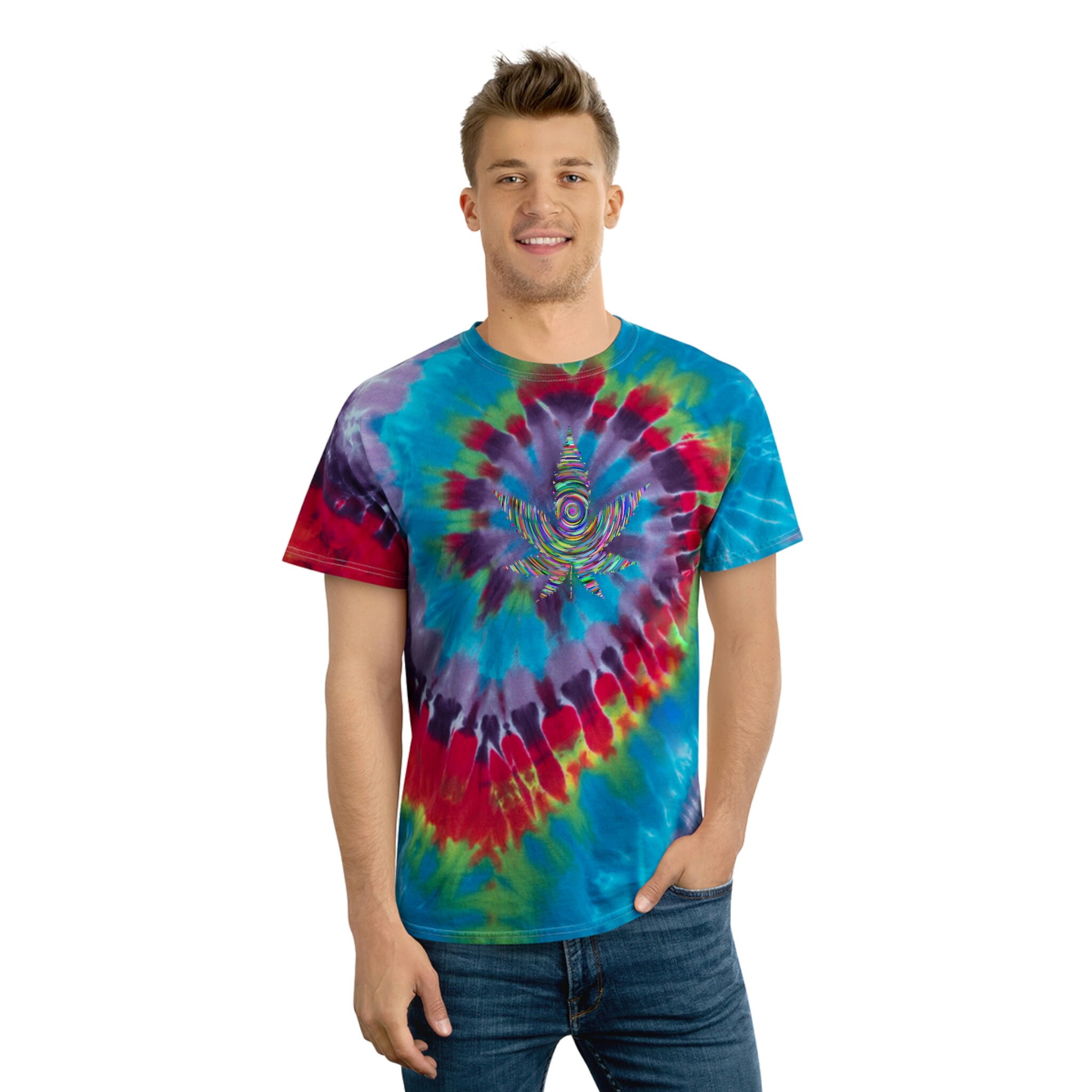 Trippy Tie Dye Weed
