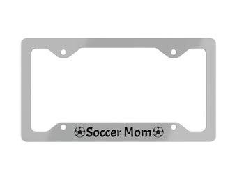 Soccer Mom License Plate Frame - Etsy