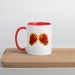 Boxer Themed Mug With Color on Inside, Boxer, Boxing - Etsy