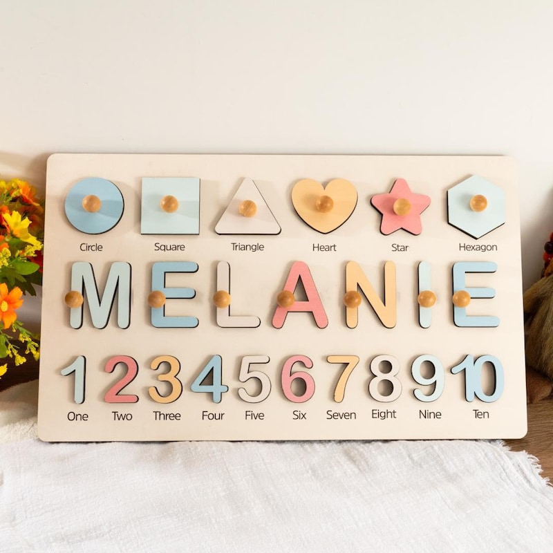Name Puzzle - Etsy