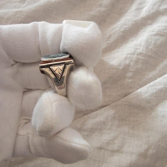 Antique Signet Statement Ring - Gem