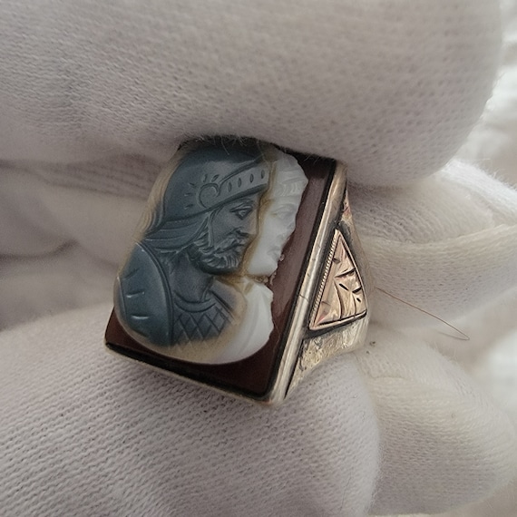 Antique Signet Statement Ring - Gem
