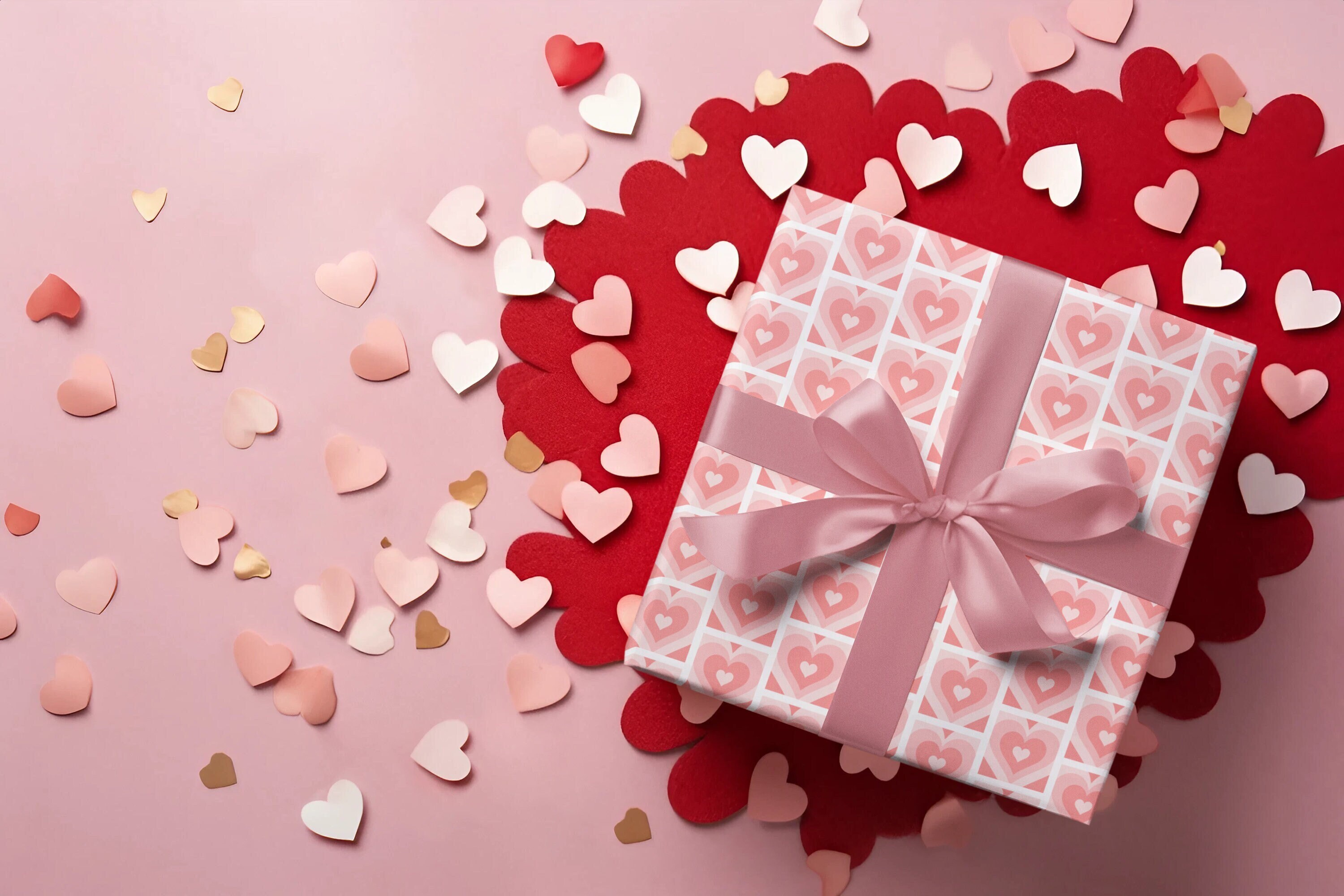 Valentine's Wrapping Paper - Etsy