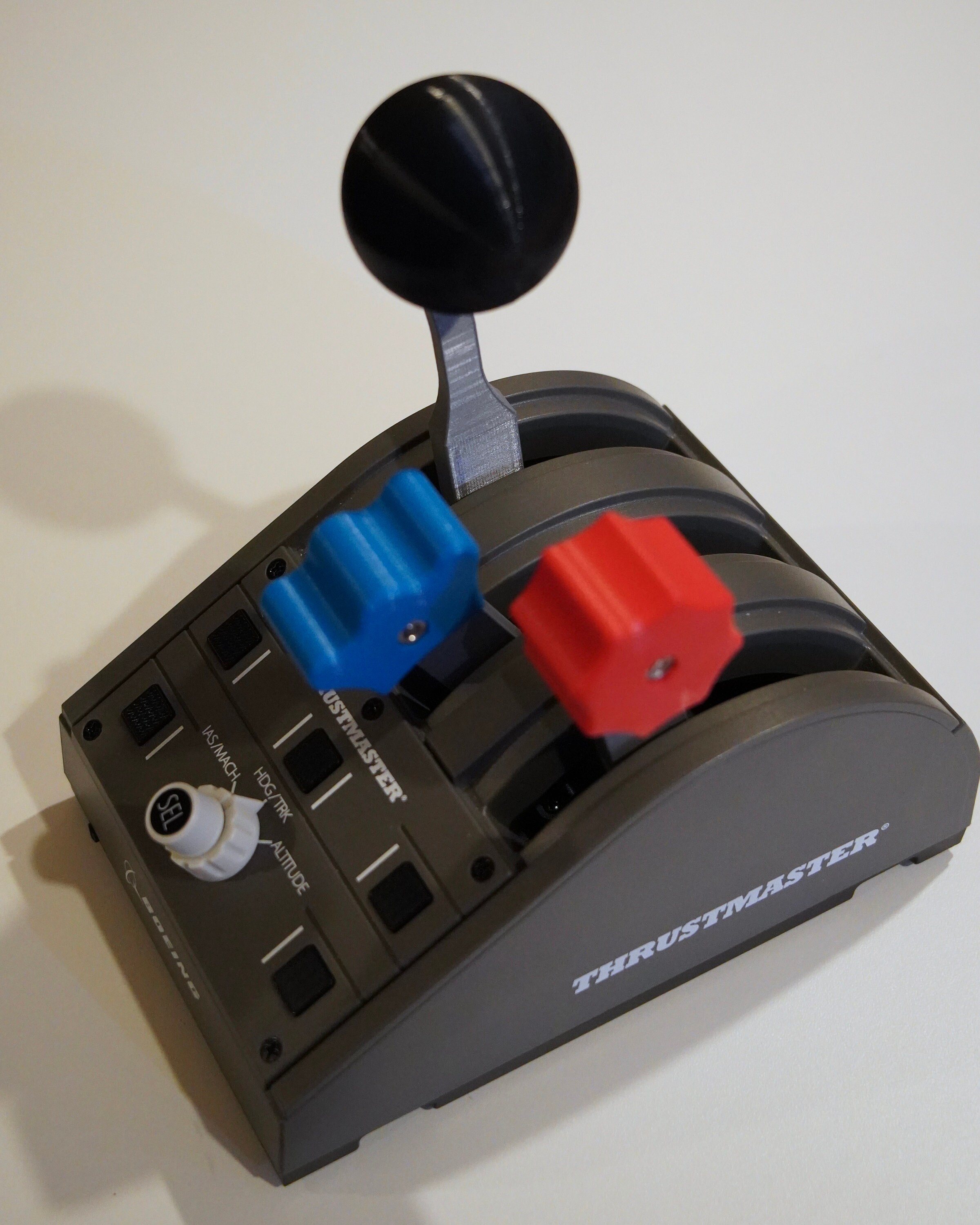 General Aviation Throttle, Prop, and Mixture Levers for Thrustmaster TCA Quadrant Boeing Edition ...