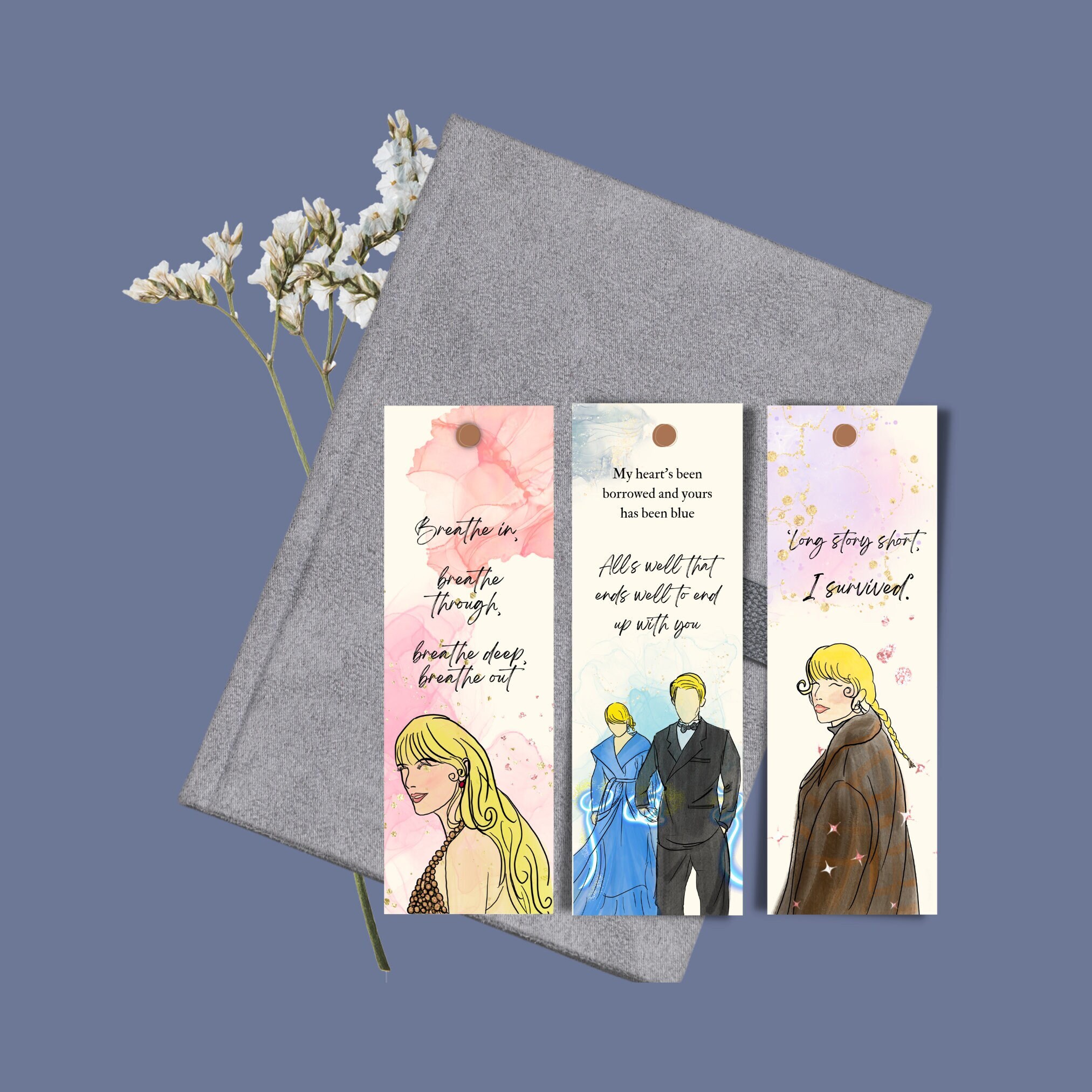 Valentine Day Bookmark Printable Digital Taylor Swiftie Merch Book ...