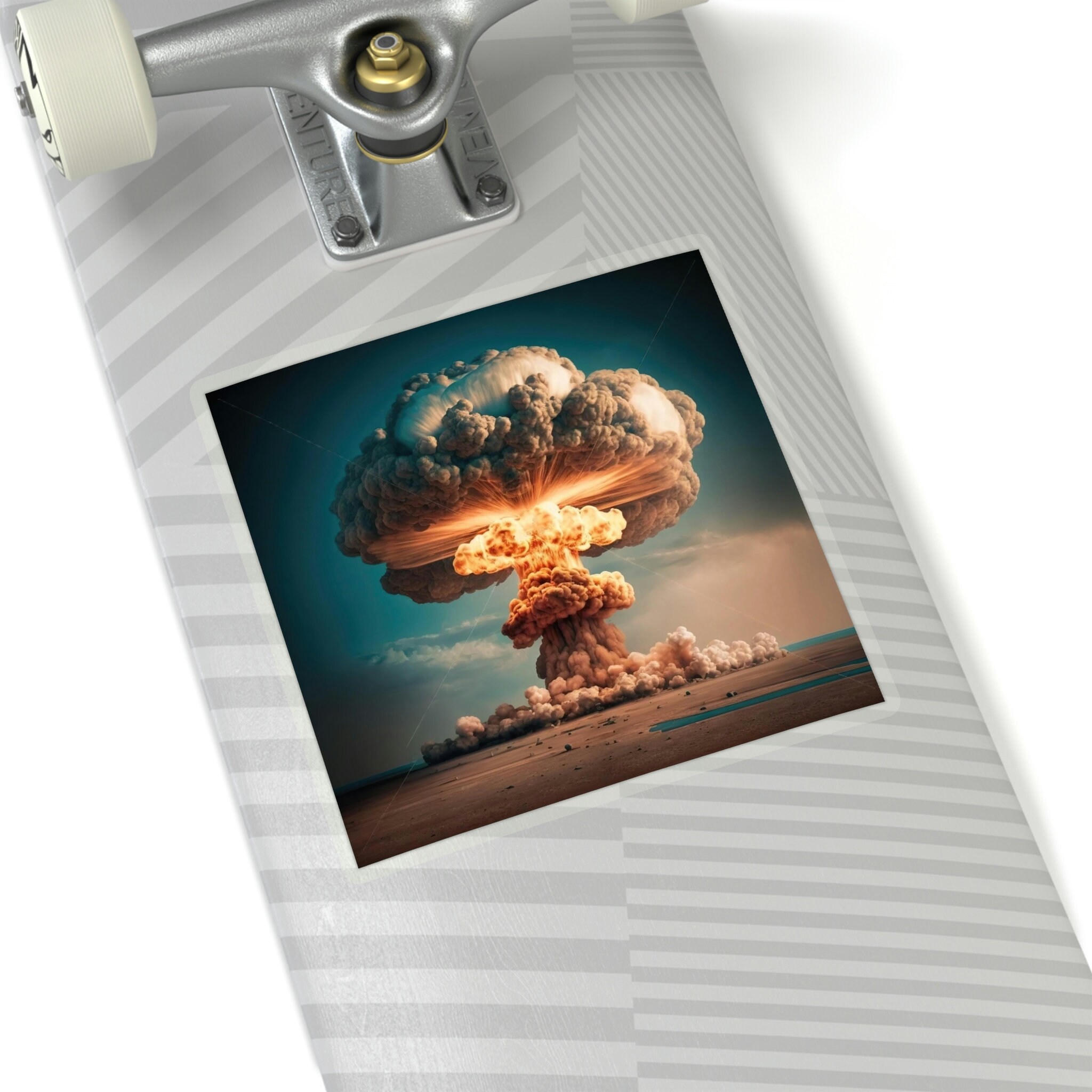 Atomic Bomb Explosion Mushroom Cloud HD Kiss-cut Stickers - Etsy
