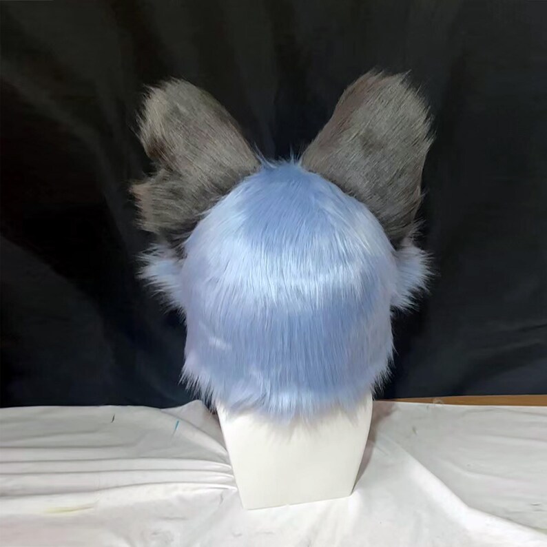 Fursuit Canine Head, Custom Dog Fursuit Head for Cosplay, Tiger Furry ...