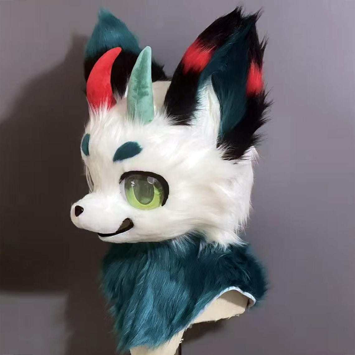 Fursuit Canine Head, Comic Con Furry Con Cosplaycustom Dog Fursuit Head ...