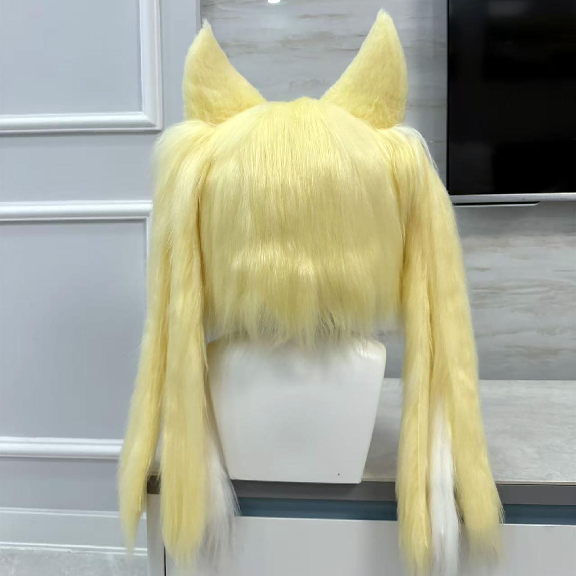 Comic Con Furry Con Cosplay,fursuit Head Realistic,custom Plush Animal ...