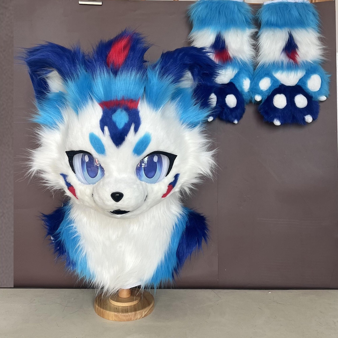Fursuit Canine Head, Custom Dog Fursuit Head for Cosplay,comic Con ...
