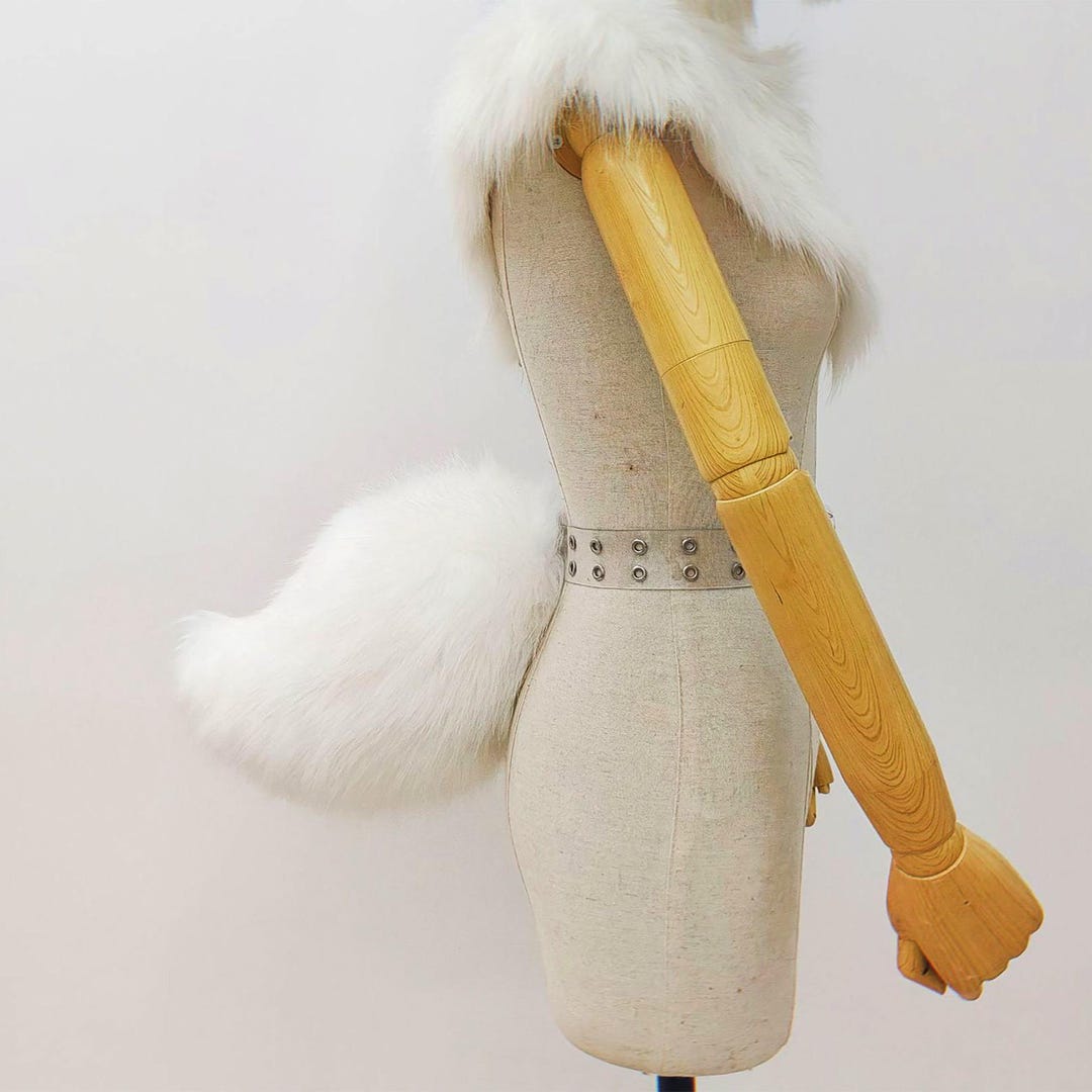 Fursuit Plush Tail,fluffy Animal Tail Attachment,custom Furry Accessory ...