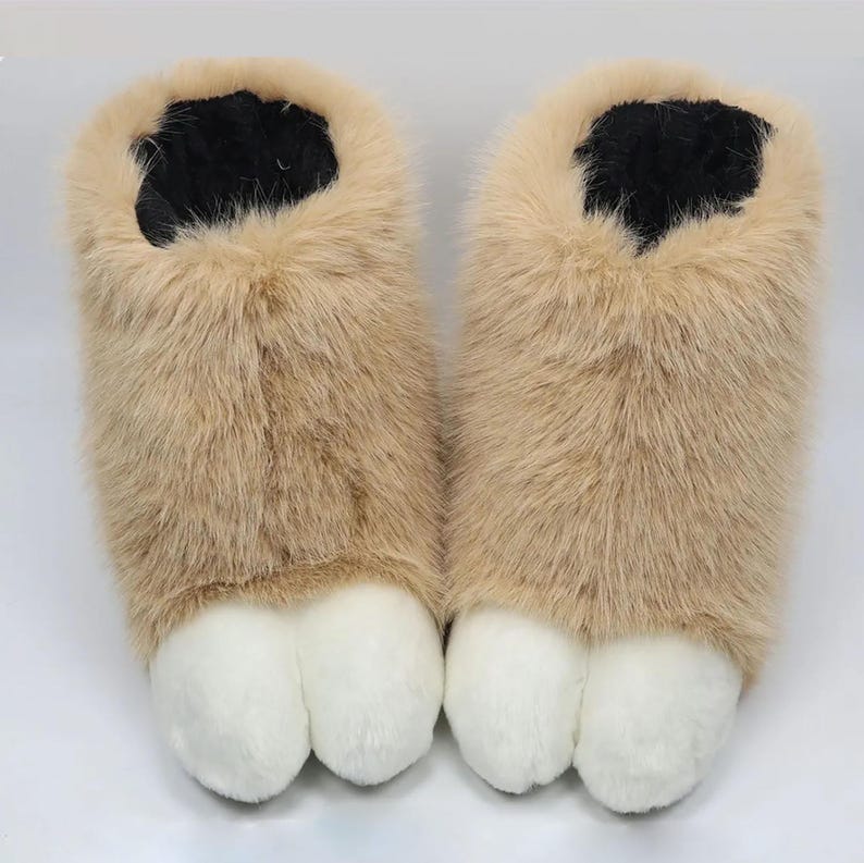 Goat Hoof Paws | Kemono Fursuit Feet for Halloween Cosplay | Plush ...