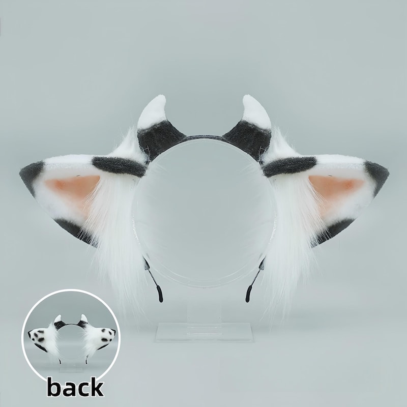 Cosplay Pink Cow Ears - Etsy UK