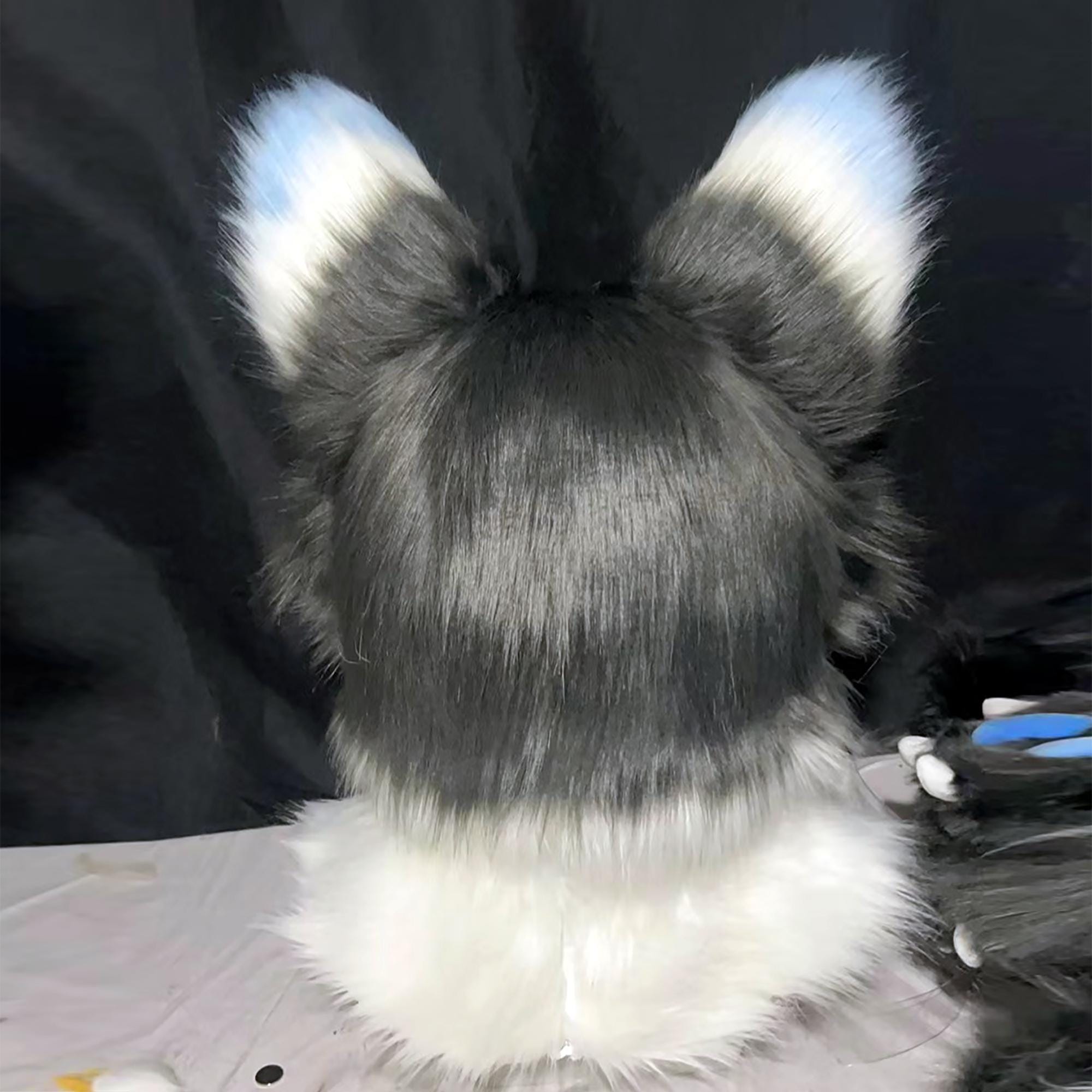 Fursuit Canine Head, Custom Dog Fursuit Head for Cosplay, Furry ...