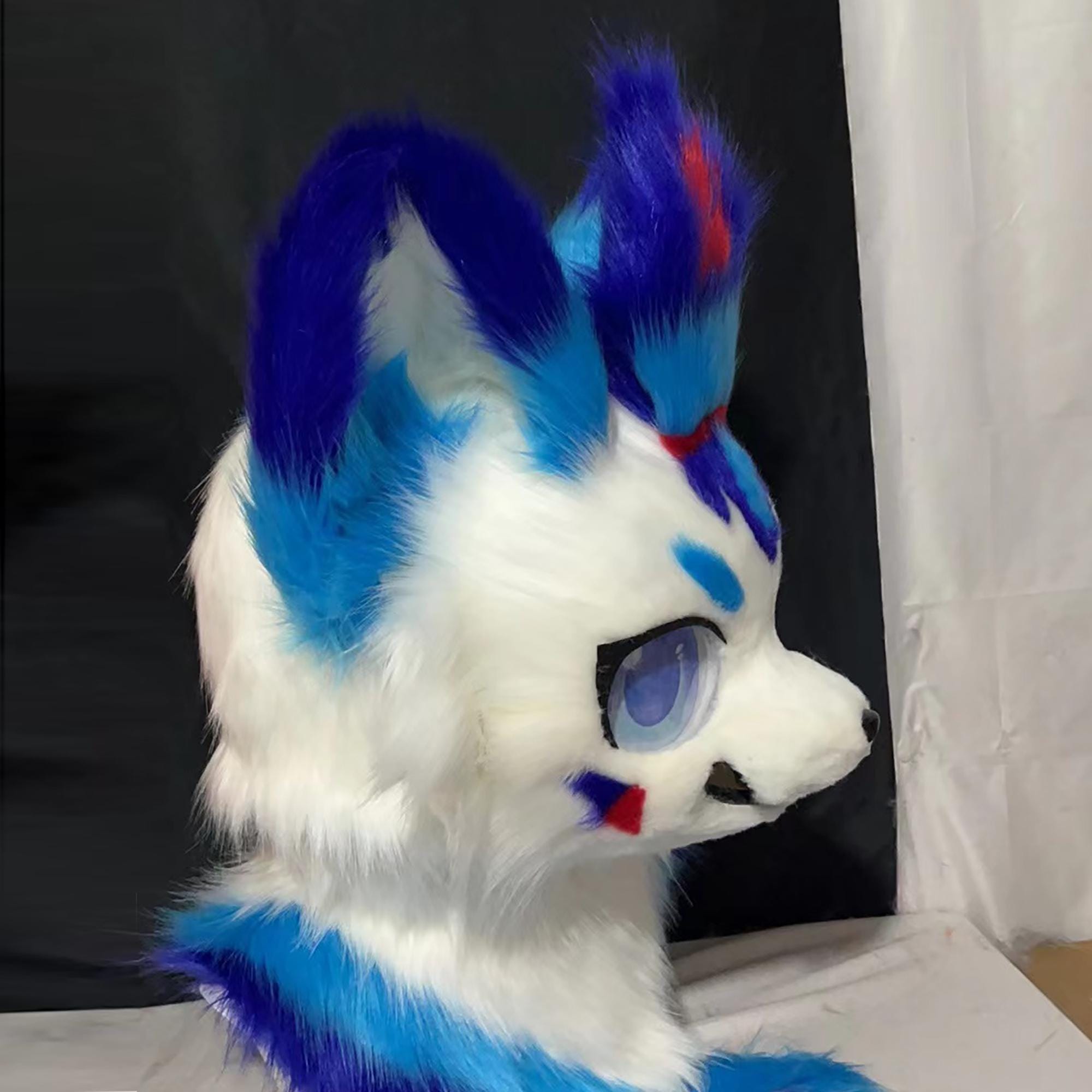Fursuit Canine Head, Custom Dog Fursuit Head for Cosplay,comic Con ...