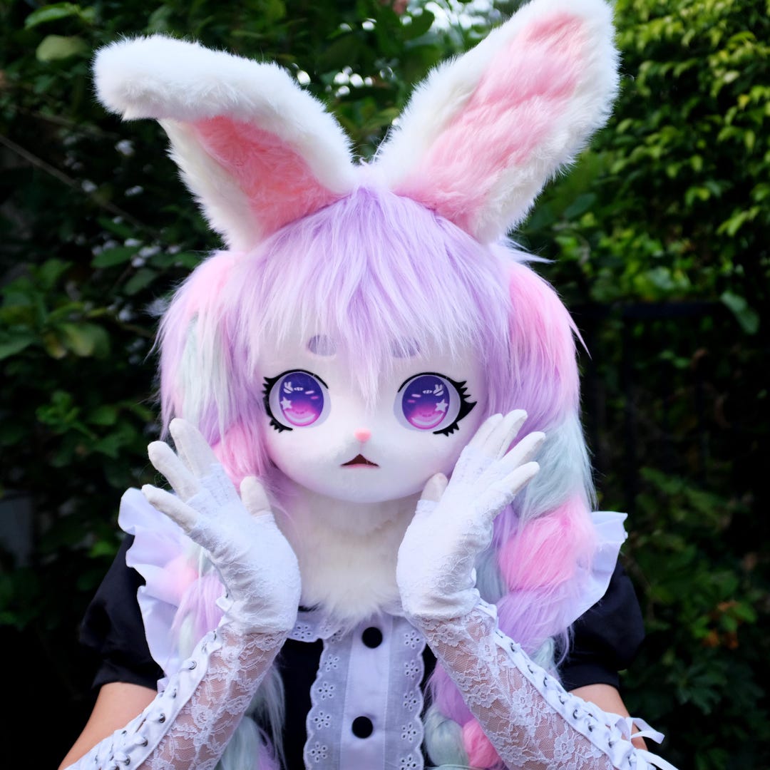 Cute Fursuit Head/furry Mask/kigurumi Mask/therian Mask/fursiut Head ...