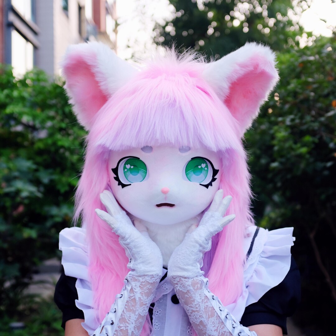 Fursuit Head CAT Fox/furry Mask/kigurumi Mask/christmas Gift for ...