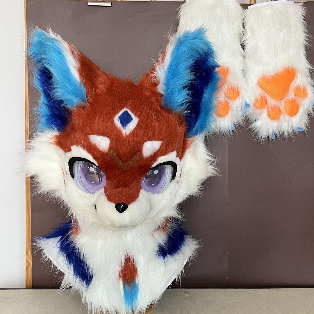 Fursuit Canine Head, Custom Dog Fursuit Head for Cosplay,comic Con ...