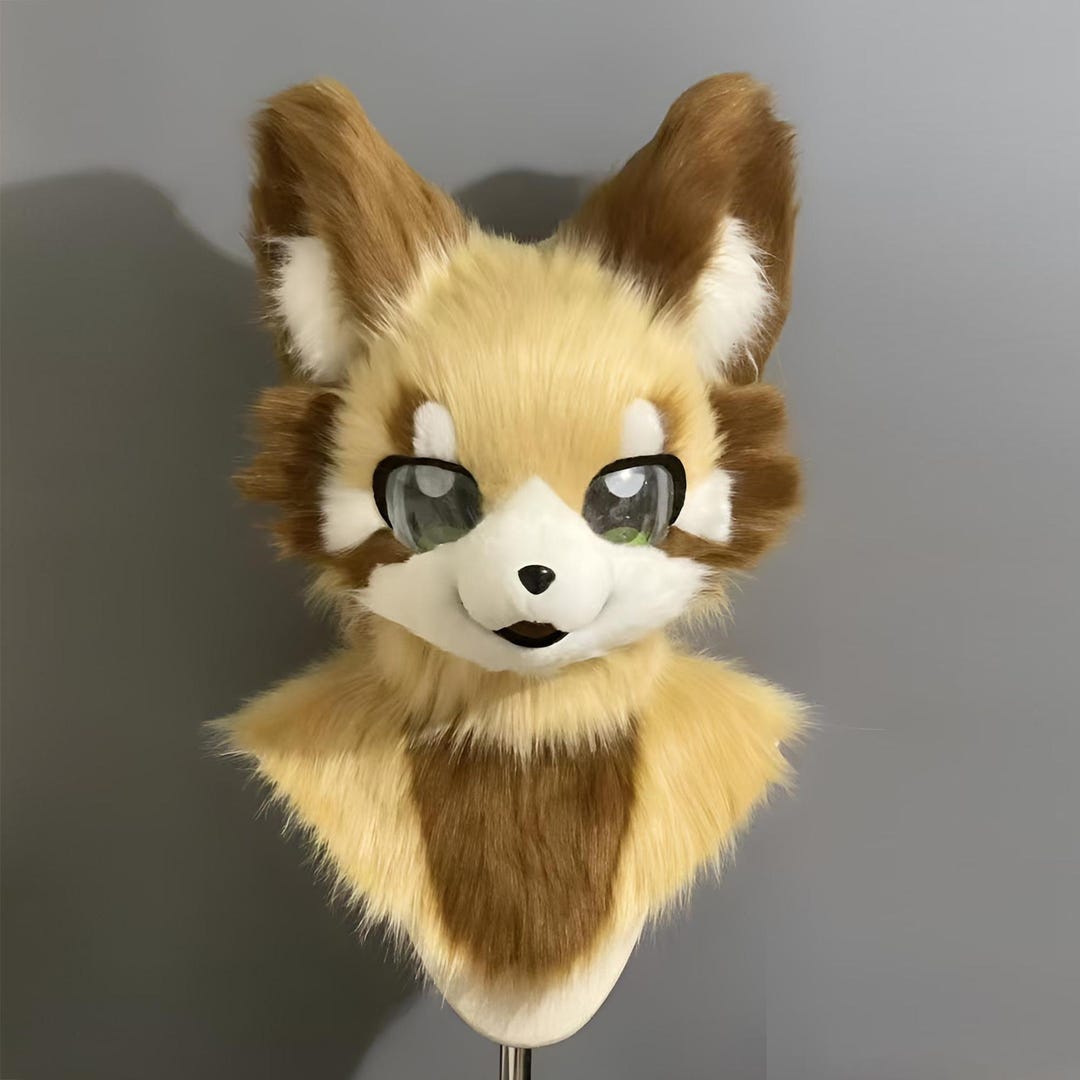 Fursuit Canine Head, Custom Dog Fursuit Head for Cosplay at Comic Con ...