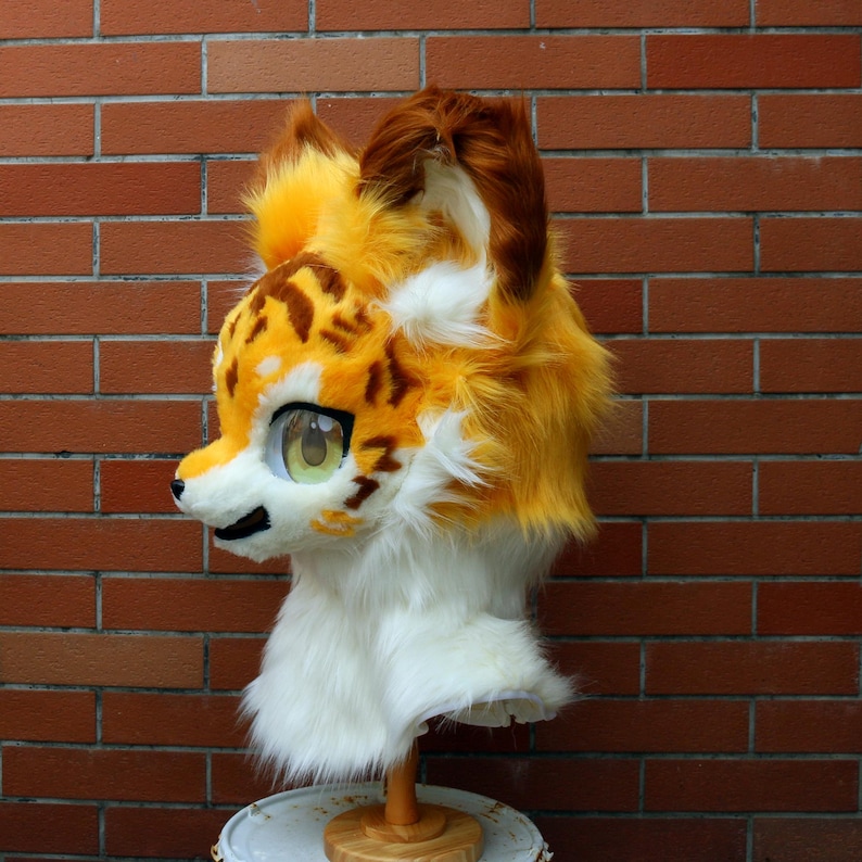 Unique Tiger Fursuit Head | Handmade Animal Costume Mask | High Quality ...
