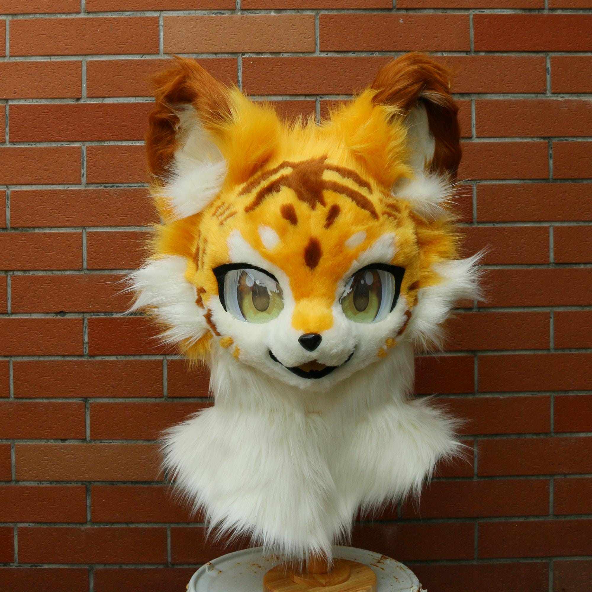Unique Tiger Fursuit Head | Handmade Animal Costume Mask | High Quality ...