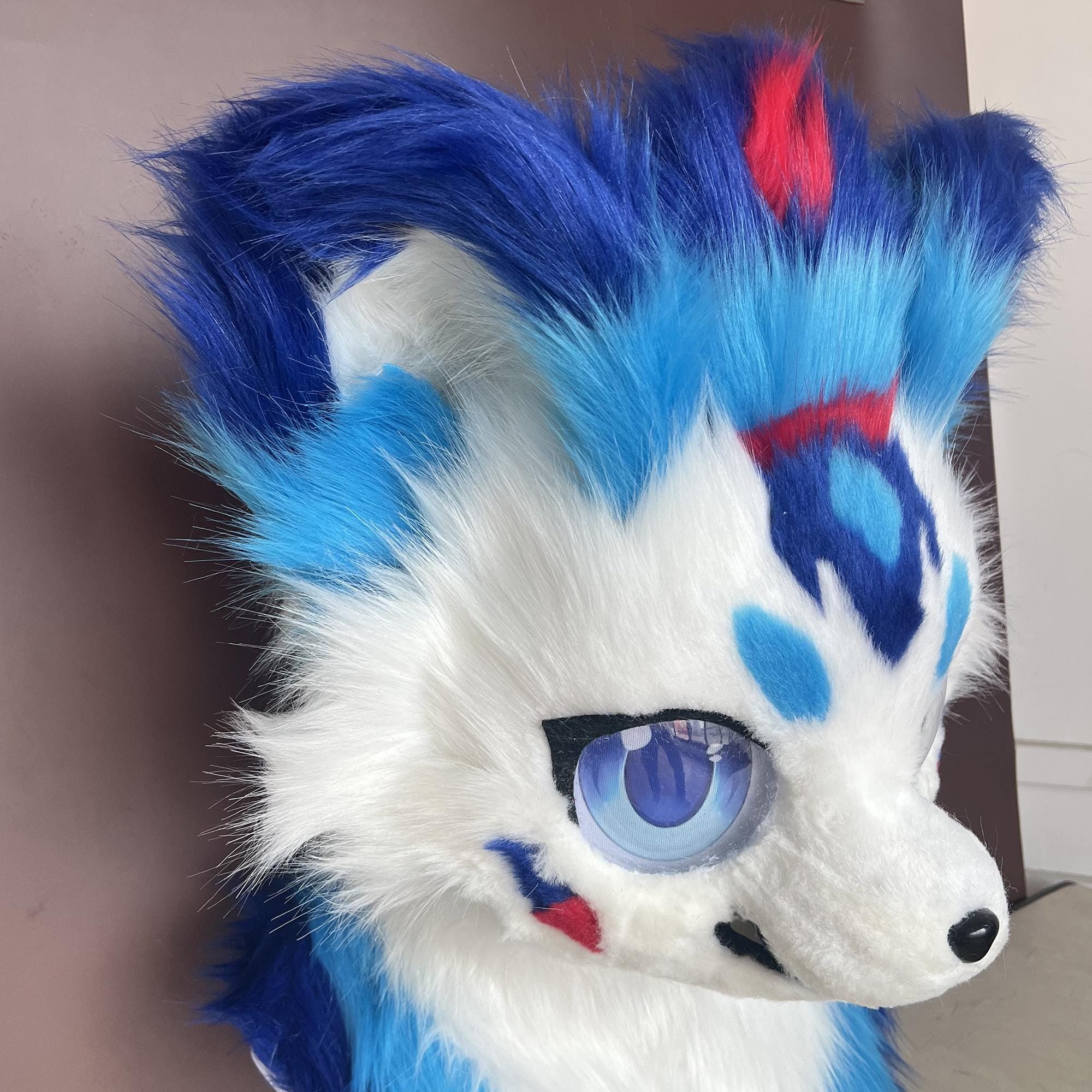 Fursuit Canine Head, Custom Dog Fursuit Head for Cosplay,comic Con ...