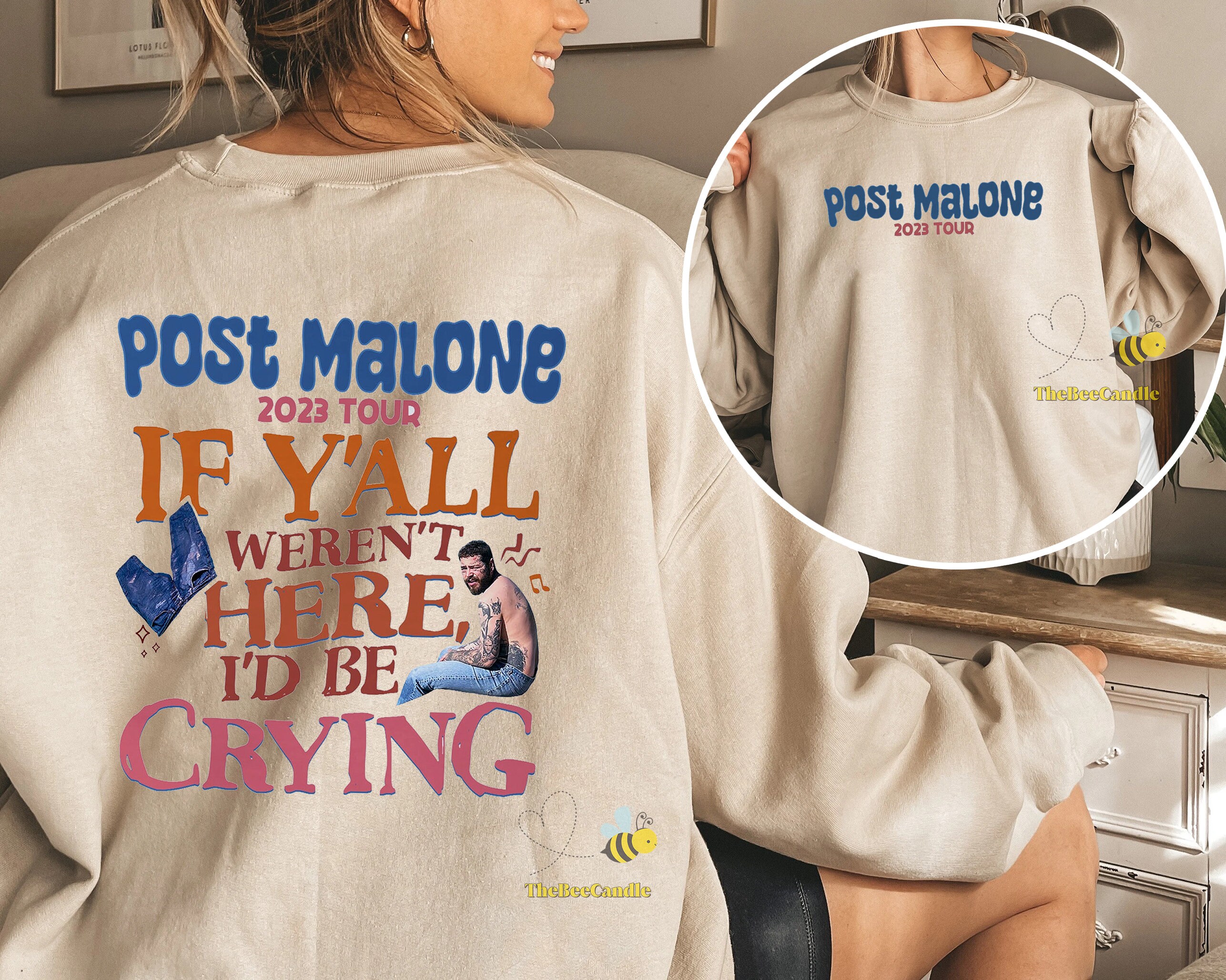 Posty Twelve Carat Tour 2023 Shirt, Post Malone Gifts For Fan