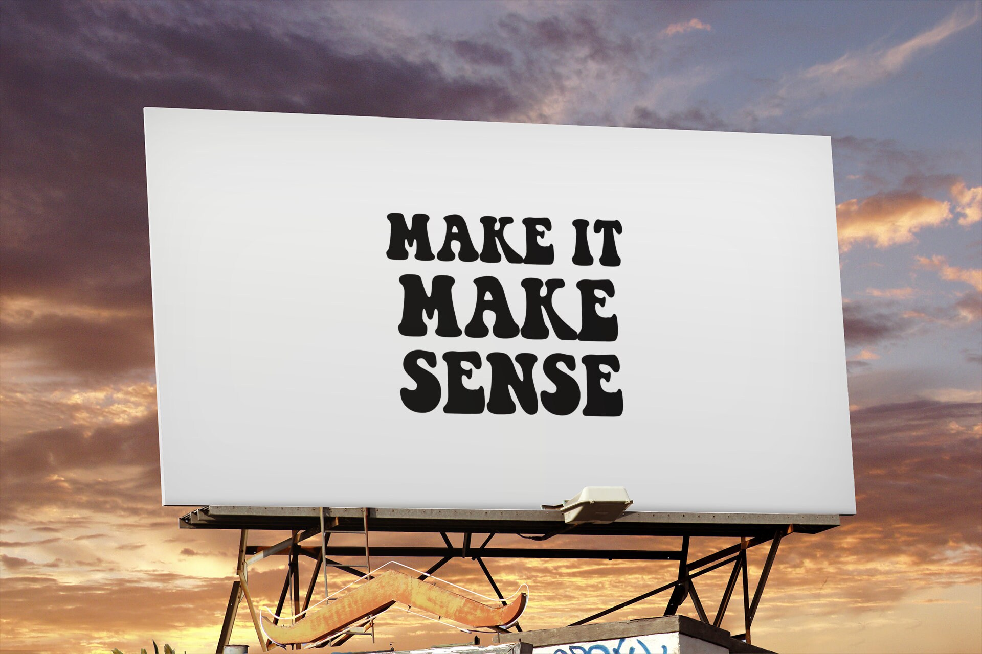Make It Make Sense SVG Pdf Png Jpeg - Etsy