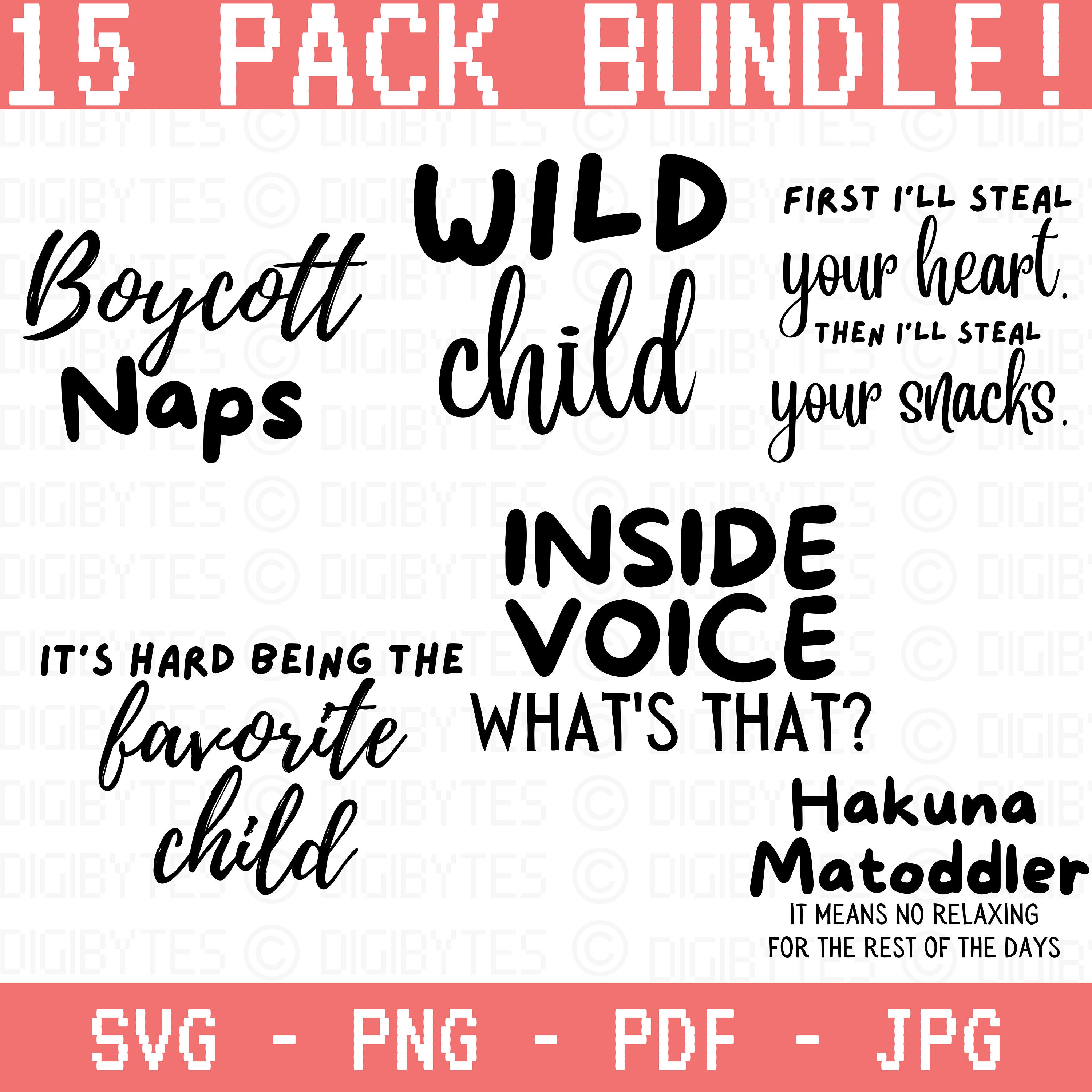 Toddler Baby Funny Kids SVG Bundle, Cool Kids Svg, Onesies Svg, Toddler ...