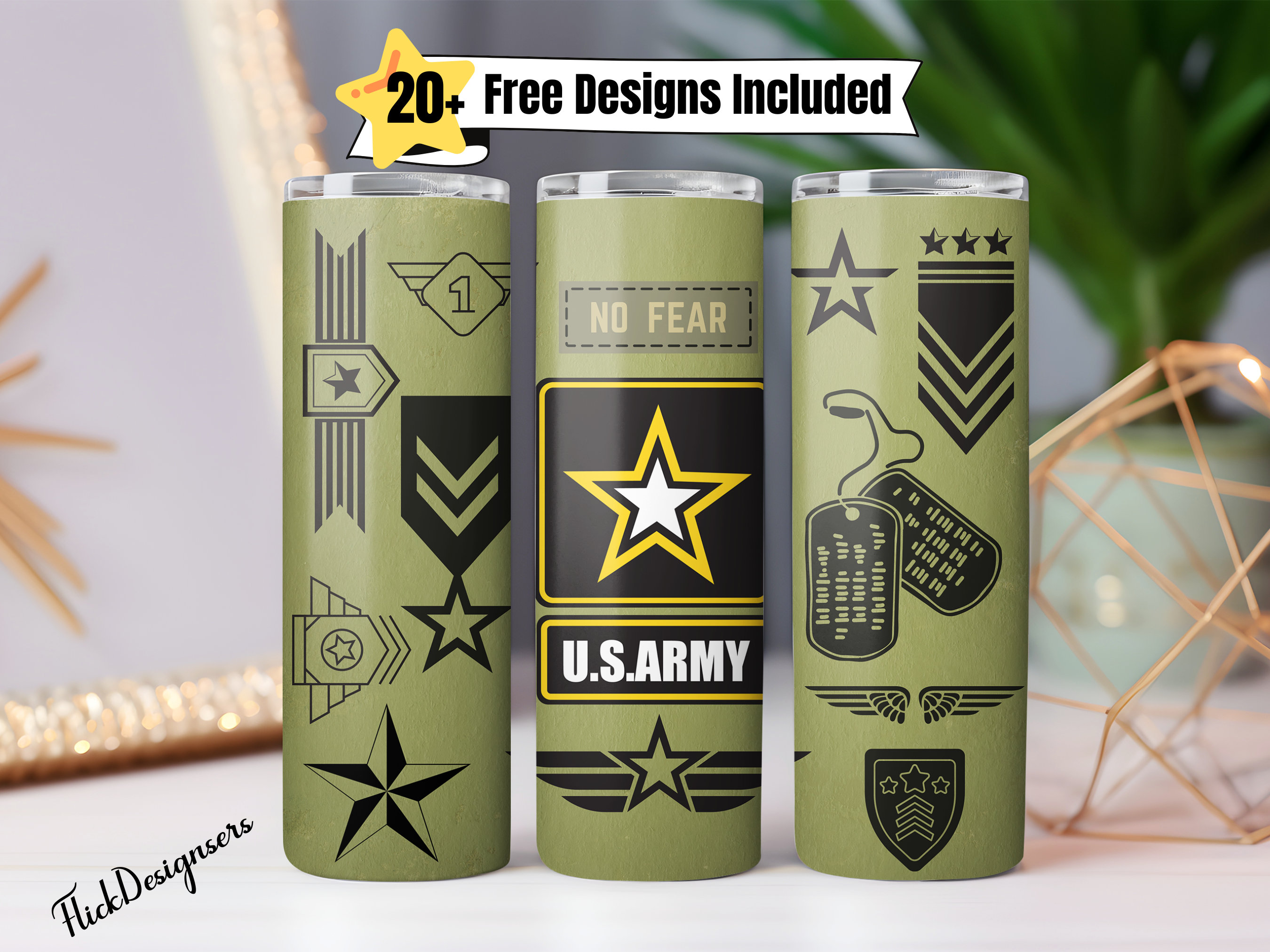 Army Veteran Sublimination Tumbler Wrap Design Png, Patriotic Memorial ...