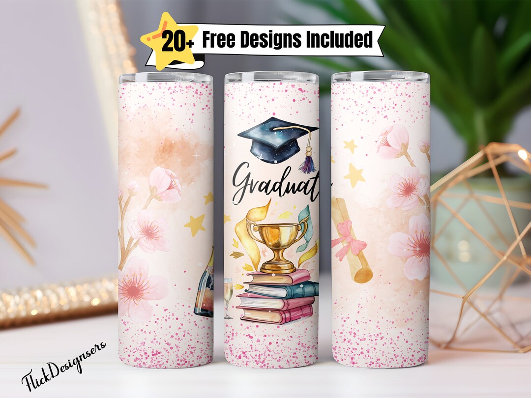 Graduation Sublimation Tumbler Png, Senior Class Tumbler Wrap, Retro ...