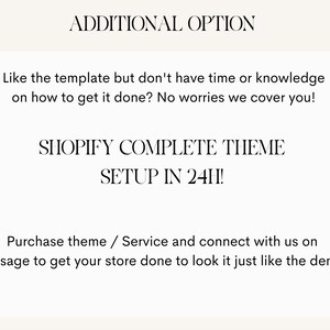 Easy Shopify Theme Template, Minimal Website Shopify Design Boutique ...