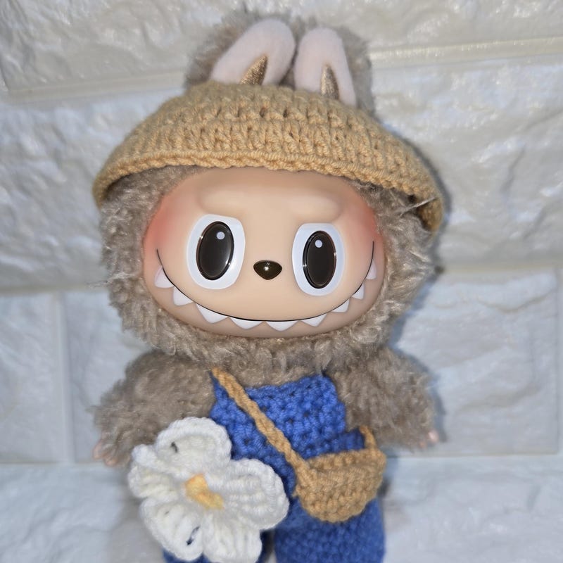 Labubu Doll Crochet Pattern - Etsy