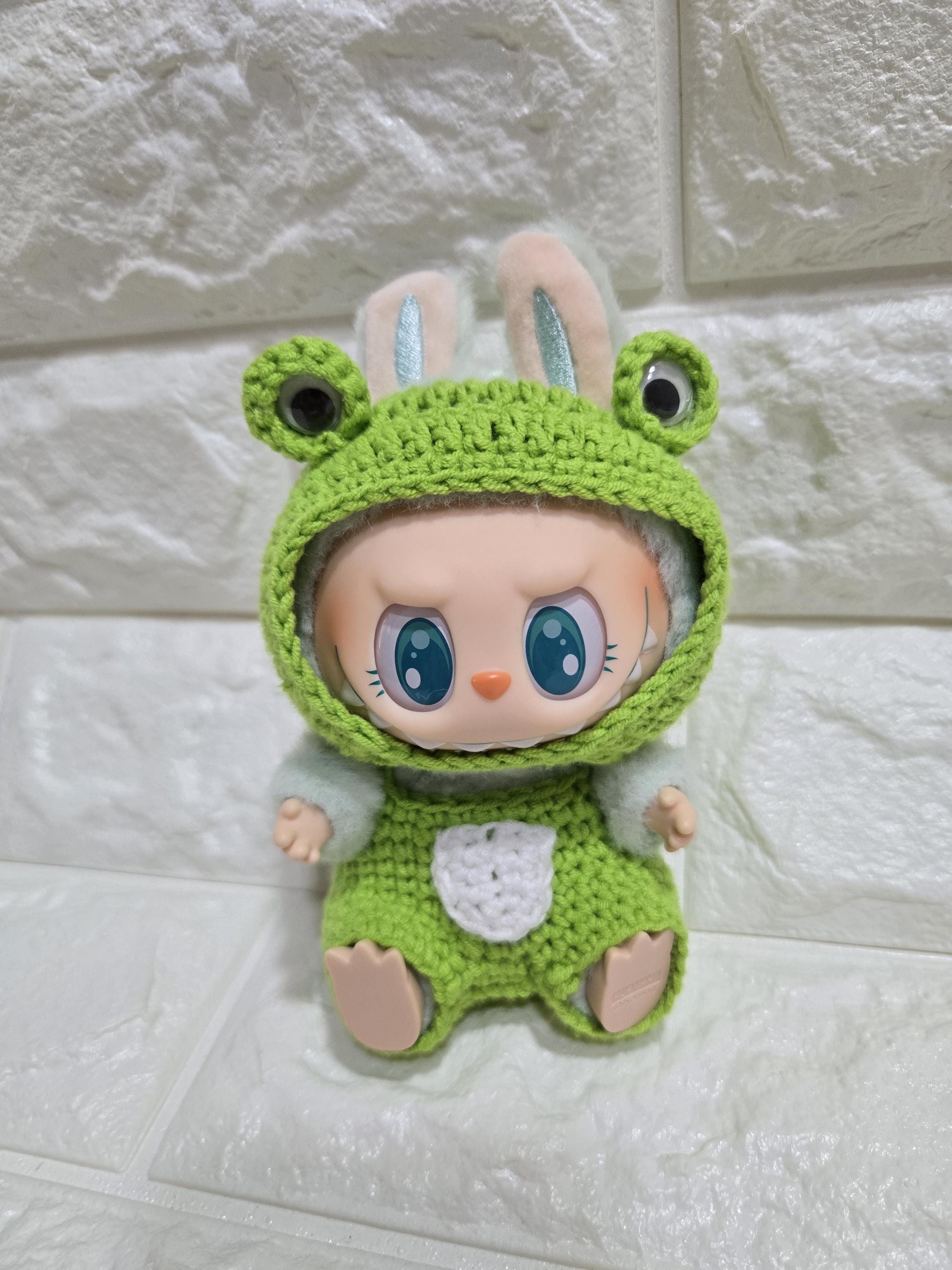 Pattern: Crochet Labubu Froggy Suit (sitting Type) - Etsy