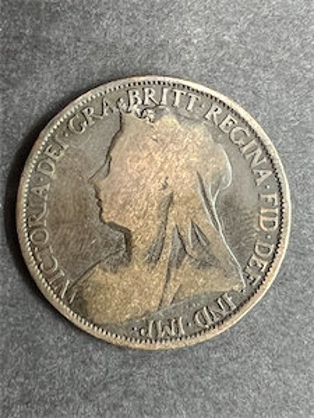 One Penny Victoria Veiled 1896 - CYB Pg173. - 776 - Etsy