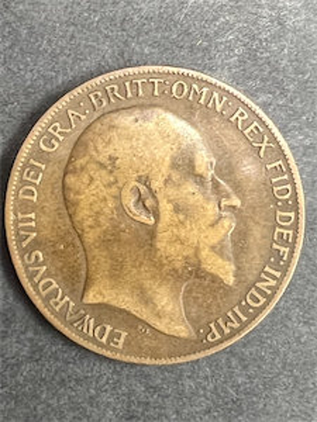 One Penny Edward VII 1908 - CYB Pg 173 - 849 - Etsy UK