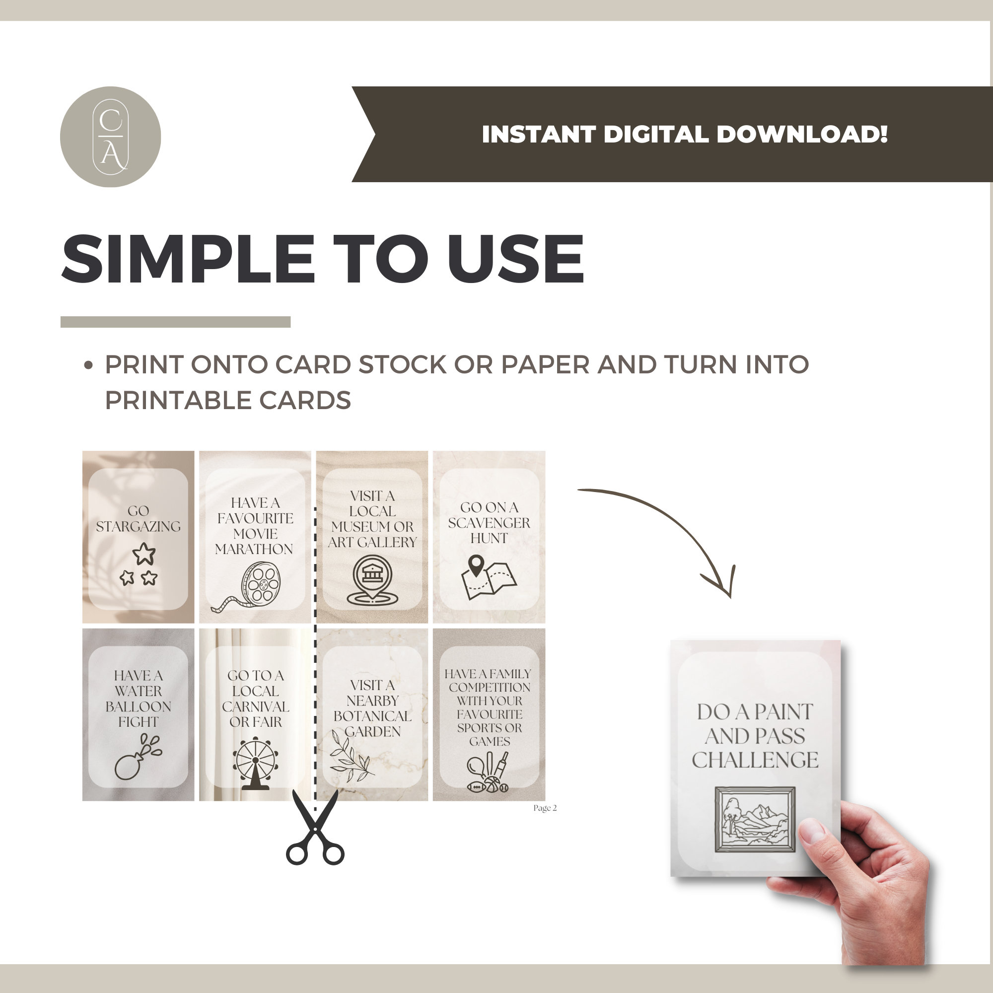 56 Family Activity Cards, Stay at Home Fun, Adventure Games, Rainy Day ...